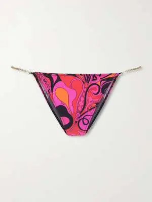 Emilio Pucci Printed Bikini Briefs