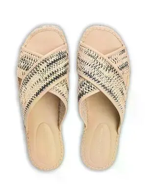 Tommy Hilfiger Woven Crossover-strap Espadrilles
