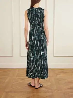 Proenza Schouler White Label Jordyn Printed Jersey Midi Dress - Multi
