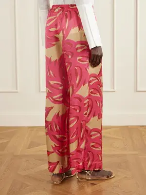 Themis Z Ismene Wide-leg Silk-blend Pants