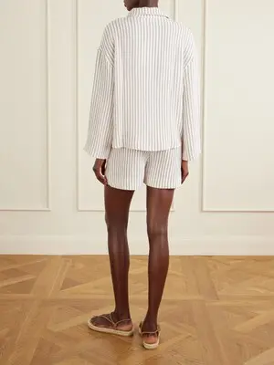 Tove Striped Seersucker Shirt