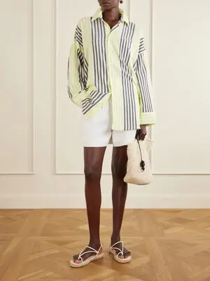 MARRAKSHI LIFE Striped Cotton Shirt