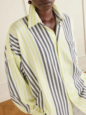 MARRAKSHI LIFE Striped Cotton Shirt