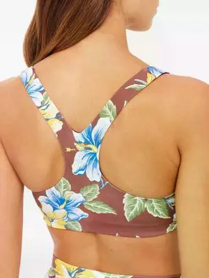 The Upside Isla Floral-print Performance Top