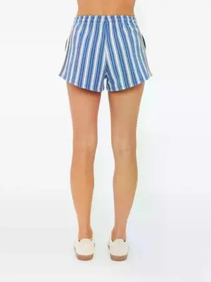 The Upside Palmas Helena Striped Shorts