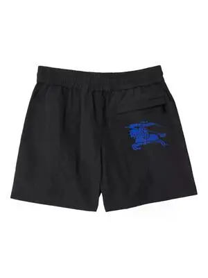 Burberry Logo Appliqué Shorts