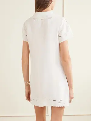 Rixo Zayanna Broderie Anglaise Mini Dress