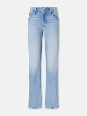 Mother Contrast Stitching Jeans For Women