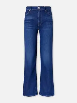 MOTHER Lil Kick It High-rise Straight-leg Jeans