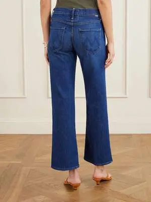 MOTHER Lil Kick It High-rise Straight-leg Jeans