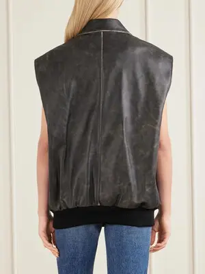 Rabanne Leather Vest