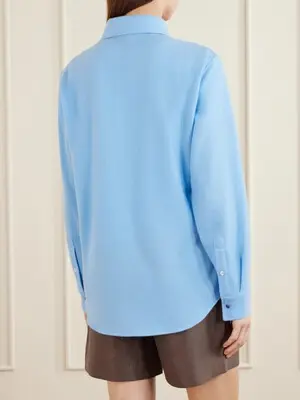 GOD’S TRUE CASHMERE Lagoon Cashmere Shirt
