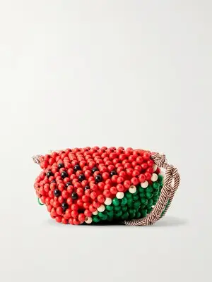 ALEMAIS Beaded Shoulder Bag