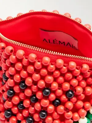ALEMAIS Beaded Shoulder Bag