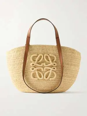Loewe Eclipse Basket, Medium Raffia Tote