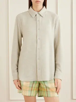 GOD’S TRUE CASHMERE God's True Cashmere Checked Cashmere Shirt
