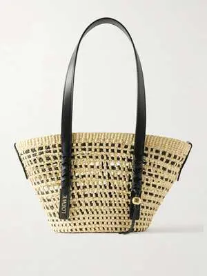 Loewe Paula's Ibiza Small Braided Raffia Shoulder Bag