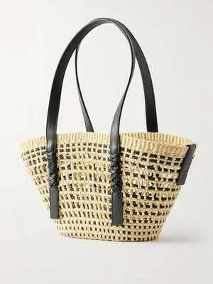 Loewe Paula's Ibiza Small Braided Raffia Shoulder Bag