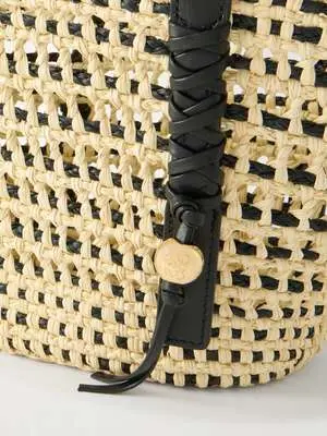 Loewe Paula's Ibiza Small Braided Raffia Shoulder Bag