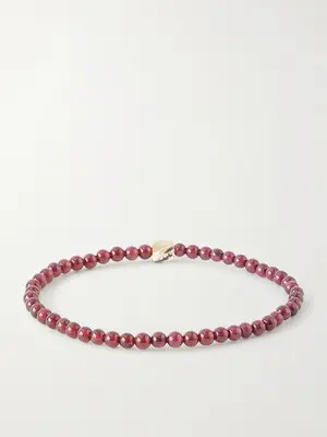 Luis Morais 14k Gold Ruby And Sapphire Bracelet