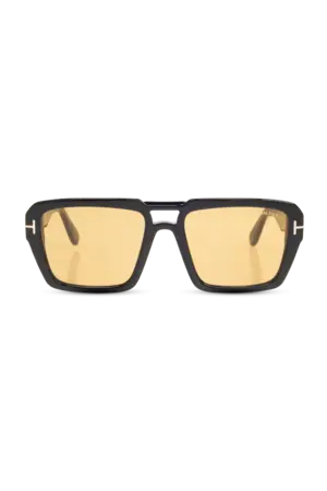 TOM FORD Square Frame Sunglasses - Black