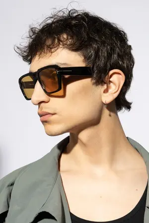 TOM FORD Square Frame Sunglasses - Black