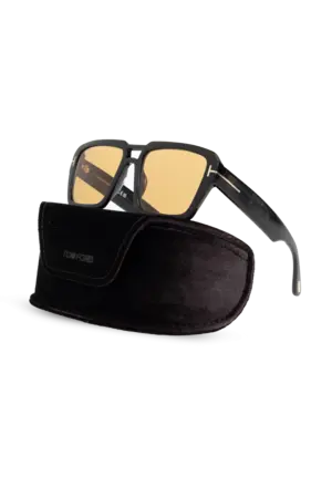 TOM FORD Square Frame Sunglasses - Black