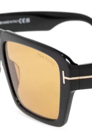 TOM FORD Square Frame Sunglasses - Black