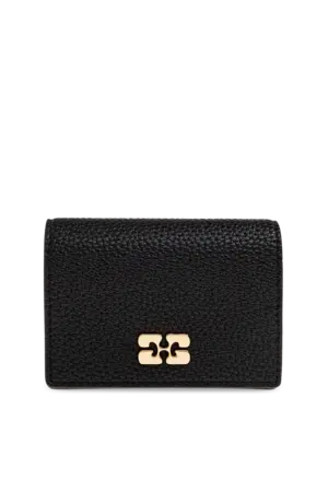 Ganni Textured Wallets For Women
