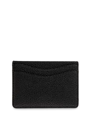 GANNI Eco Leather Card Holder - Black