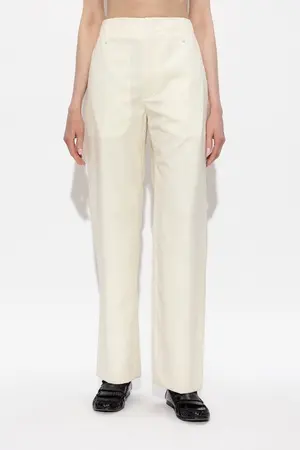Kenzo Wool Pleated Trousers