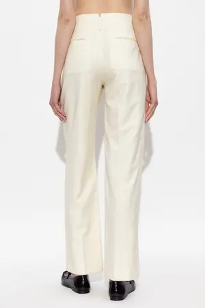 Kenzo Wool Pleated Trousers