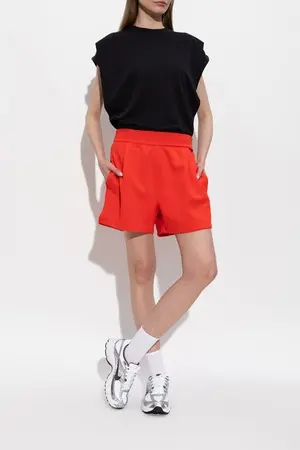 Nike Logo Detail High-waisted Shorts