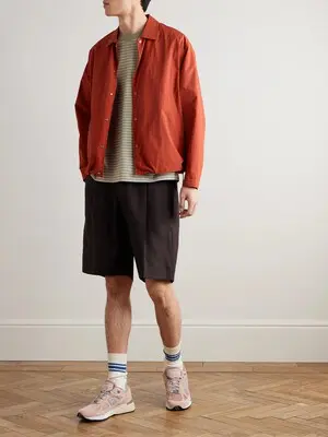 Nn07 Recycled Shell Jacket - Red