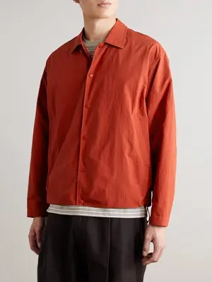Nn07 Recycled Shell Jacket - Red