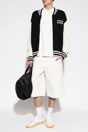 Kenzo Zip-up Varsity Cardigan