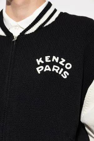 Kenzo Zip-up Varsity Cardigan