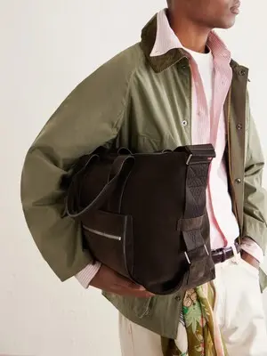 METIER Métier Racer Suede Tote Bag
