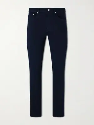 FRAME Modern Straight Leg Twill Trousers