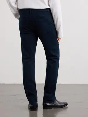 FRAME Modern Straight Leg Twill Trousers