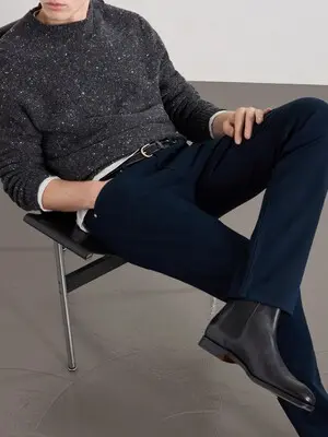 FRAME Modern Straight Leg Twill Trousers