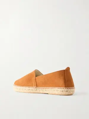 Anderson & Sheppard Suede Espadrilles - Brown