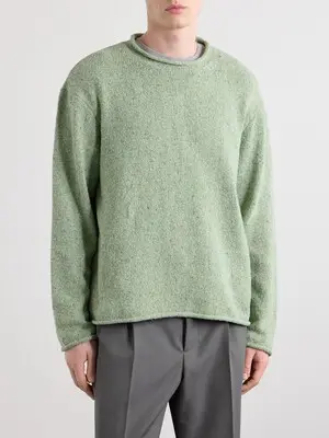 Folk Slouch Knitted Sweater