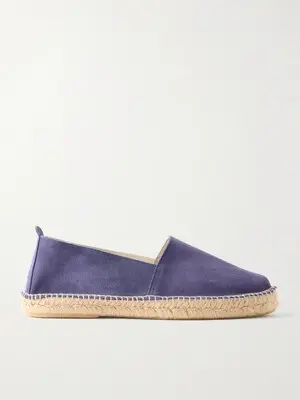 Anderson & Sheppard Suede Espadrilles