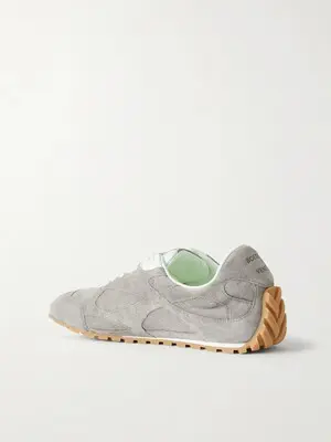 Bottega Veneta Orbit Suede Sneakers