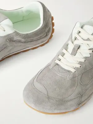 Bottega Veneta Orbit Suede Sneakers