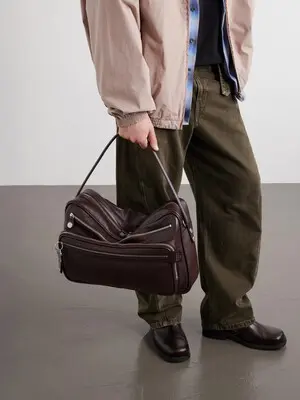 Acne Studios Camero Camera Leather Messenger Bag