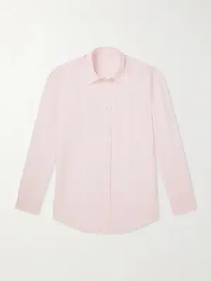 Anderson & Sheppard Linen Shirt - Pink