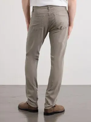 FRAME L'homme Slim-fit Stretch Lyocell-blend Trousers