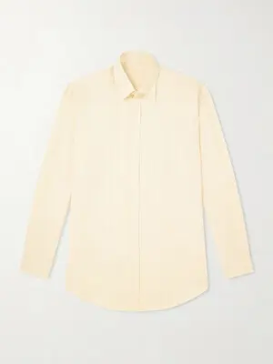 Anderson & Sheppard Linen Shirt - Yellow